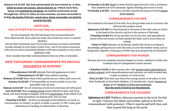 Gospel Tract PDF - Do You Truly Love Jesus???